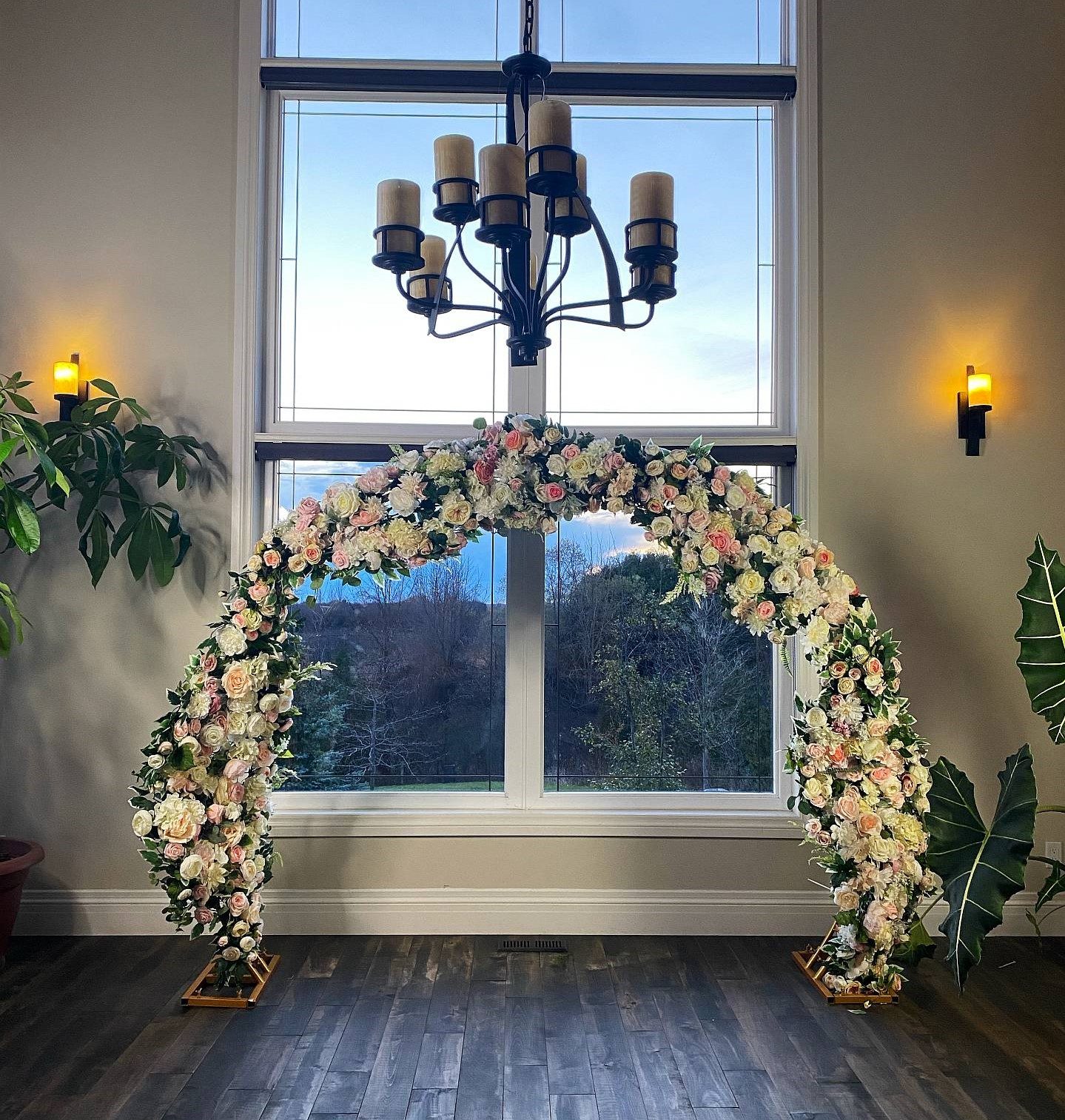 Flower Walls - Toronto Marquee Lights