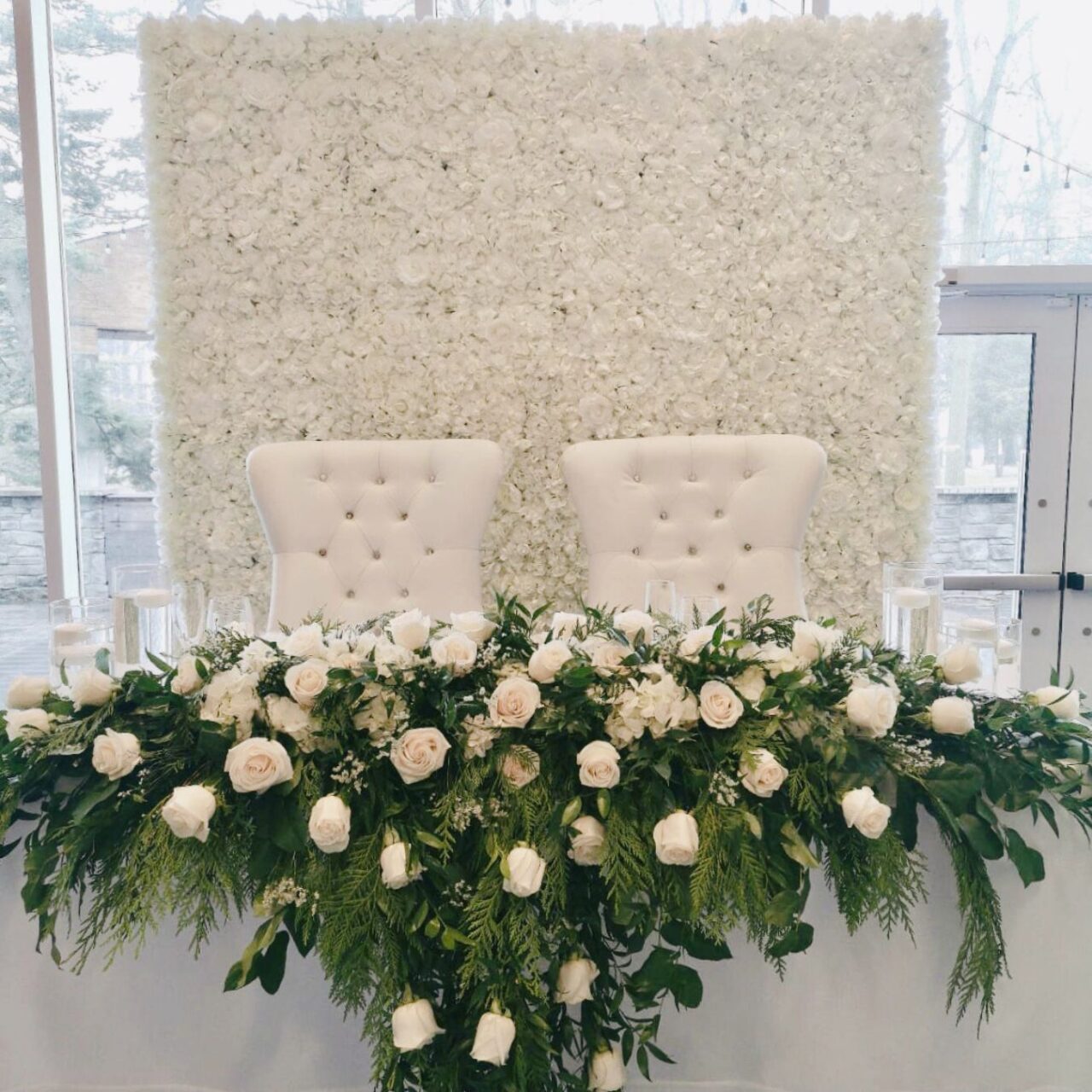 Toronto Flower Walls | Toronto Marquee Lights