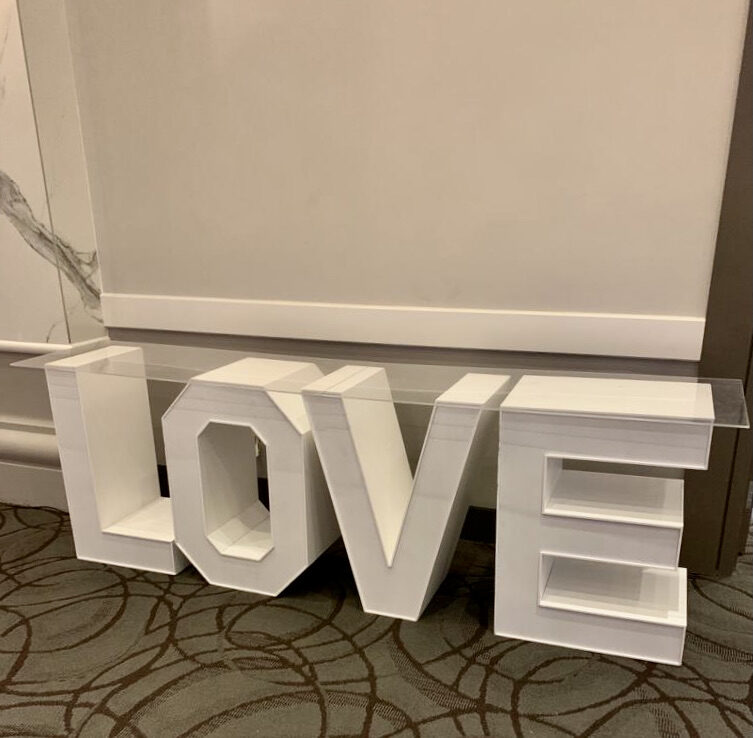 Rent Marquee Letters Bowmanville- Party marquee letter rentals.