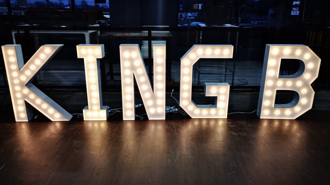 Rent Marquee Letters Bolton - Affordable Marquee Letters